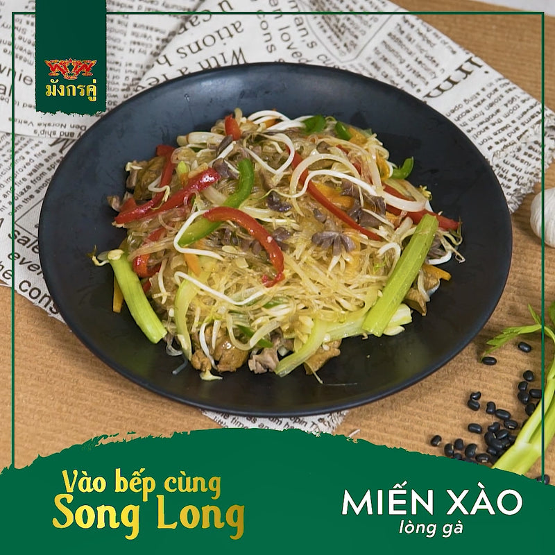 CÁCH LÀM MIẾN XÀO LÒNG GÀ